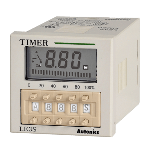 LE3S Series Thumbwheel Switch LCD Display Digital Timers - Wention Control