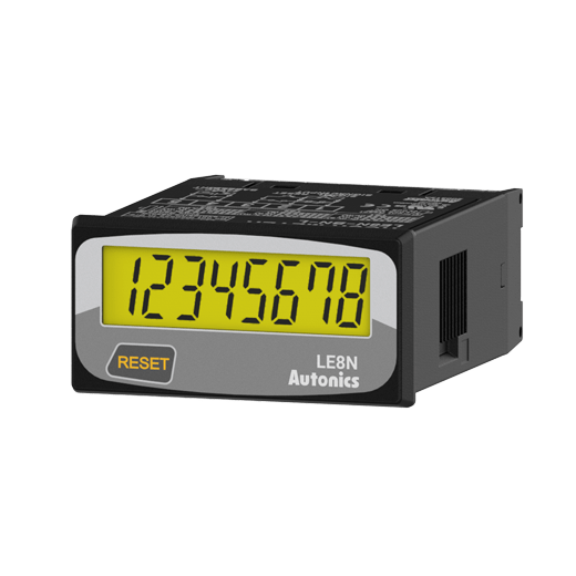 LE8N Series Compact 8-Digit LCD Digital Timers (Indicator Only ...